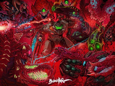 Doom Eternal Slayerclub Starship Doomers 5k