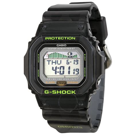 Casio G Shock G Lide Digital Dial Black Resin Strap Men S Watch