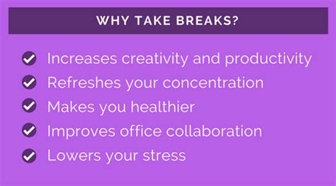 Reasons To Take Breaks At Work And Ones You Should Take Johnleonard