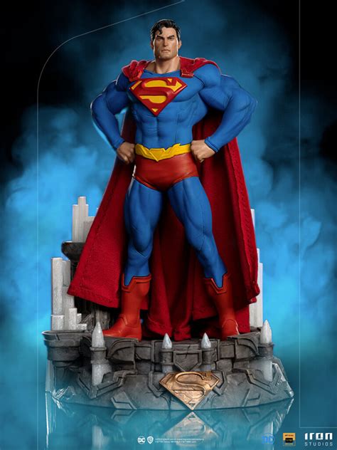 Iron Studios Dc Comics Superman Unleashed Deluxe Art Scale