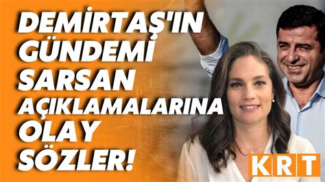 Selahattin Demirtaş ın açıklamaları ne anlama geliyor Nevşin Mengü den