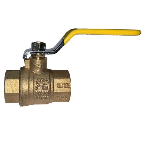 PWMall PWMall BV2103 J 1 1 4 FPT Forged Brass Full Port Ball