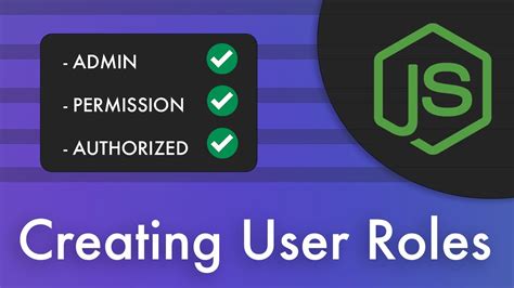 Managing User Roles Create An API With Role Based Authorization In