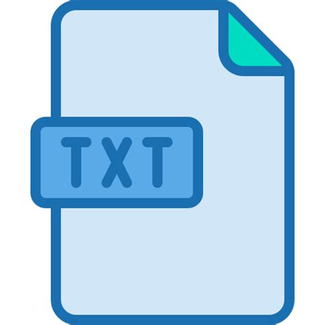 Txt File Berkahicon Lineal Color Icon