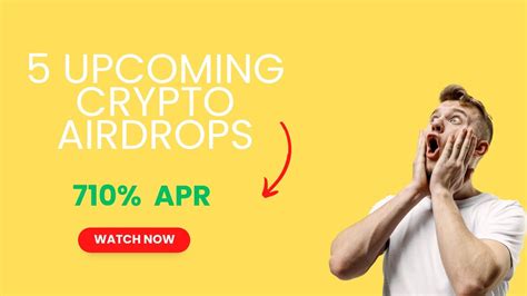 Top 5 Upcoming Crypto Airdrops 2024 YouTube
