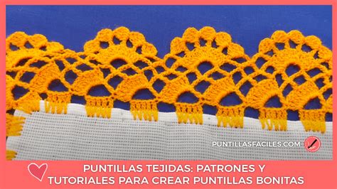 Puntillas Tejidas Patrones Y Tutoriales Para Crear Puntillas Bonitas