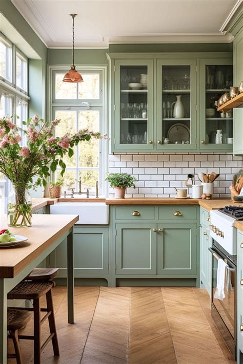 Sage Green Kitchen Cabinets A Fresh Take On A Classic Look Melanie