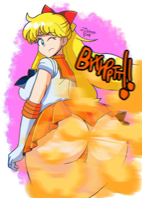 Rule 34 Back View Big Ass Big Butt Bishoujo Senshi Sailor Moon Blonde Hair Bow Bubble Butt