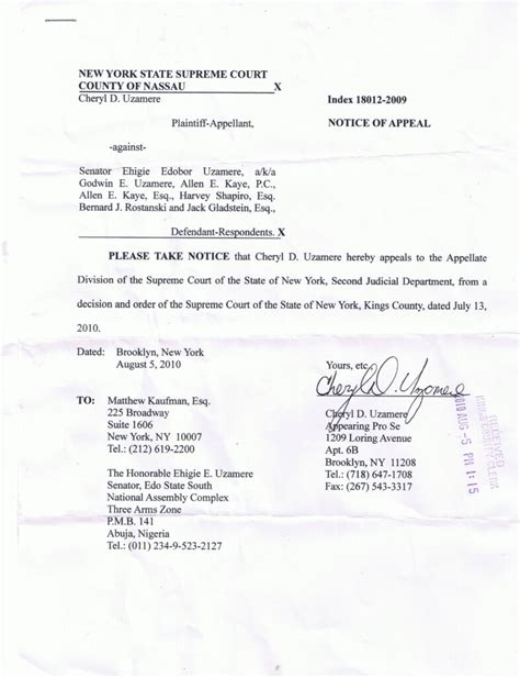 Affidavit Of Delay Surrogates Court Ny Form Affidavitform Net