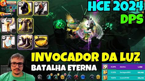 O CAJADO INVOCADOR DA LUZ é bom no HCE Albion Online 2024 Novo DPS