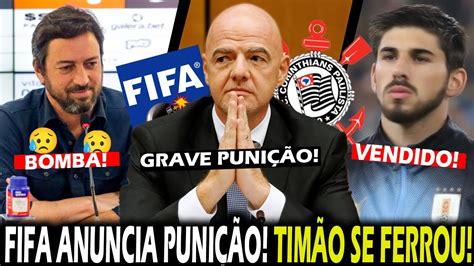 Fifa Confirma Puni O Ao Tim O An Ncio Desespera Tim O Perdas De