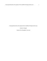 PSY 322 Final Project Rough Draft Pdf Social And Personality
