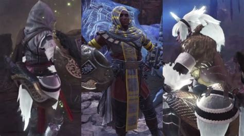 Monster Hunter World Bayek Layered Armor Kjarr Sword And Shield Vs Sdf