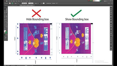How To Show Bounding Box In Illustrator Youtube