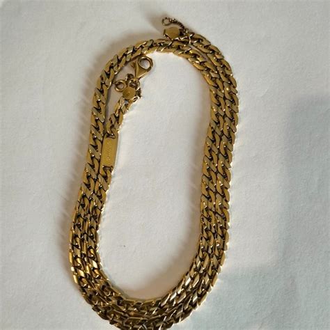 18 Kt Yellow Gold Necklace Catawiki
