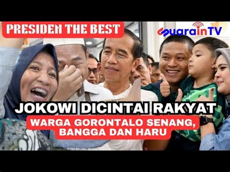 JOKOWI SEMAKIN DICINTA RAKYAT DIAKHIR MASA JABATANNYA YouTube