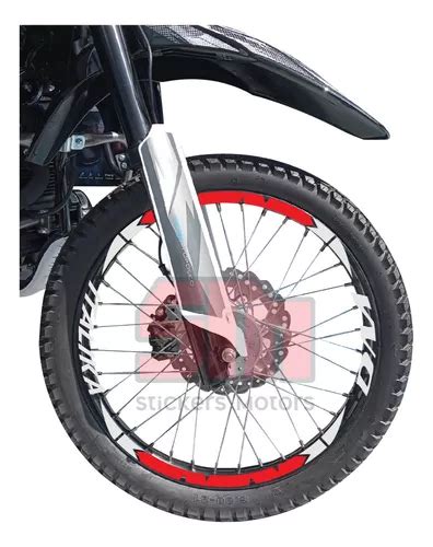 Stickers Reflejantes Para Rin De Moto Italika Dm Nid Meses Sin