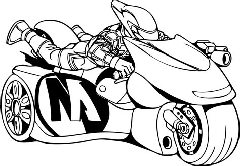 Disegni Di Moto Da Colorare