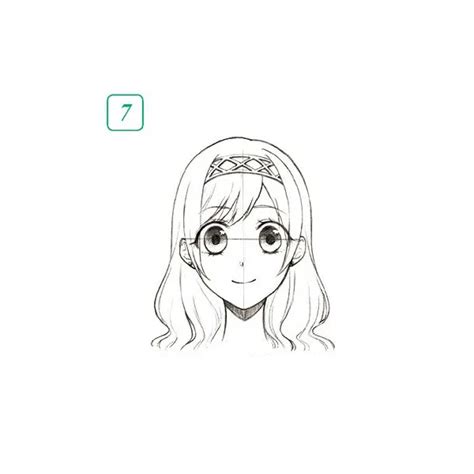 How To Draw A Front Facing Face Anime Art Magazine