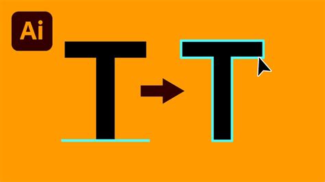 How To Convert Text Into Shapes In Illustrator YouTube