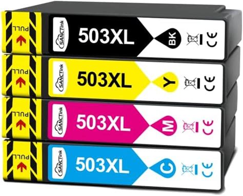 SANCTink 503XL Cartouches D Encre Remplacement Pour Epson 503 XL Pour