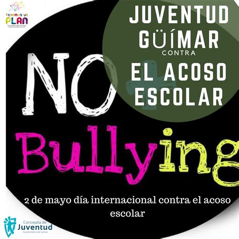 Actividades por el 2 de mayo Día Internacional contra el Acoso Escolar