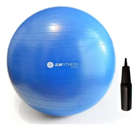 Pelota Esferodinamia 55 Cm Fitness Pilates Yoga Inflador MercadoLibre