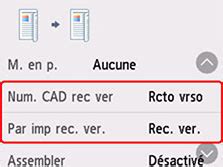 Canon Manuels Inkjet Gx Series Copie Recto Verso