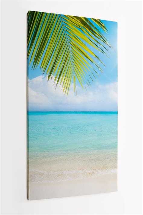 Obraz na płótnie HOMEPRINT lato słońce plaża morze wczasy relaks