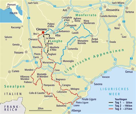 Italiens Genie Erregion Piemont Motorrad Reisen