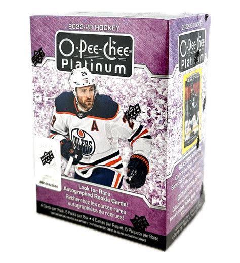 Upper Deck NHL 2022 23 Hockey O Pee Chee Platinum Blaster Box