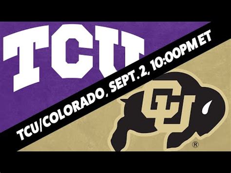 Colorado Buffaloes Vs Tcu Horned Frogs Picks And Predictions Colorado