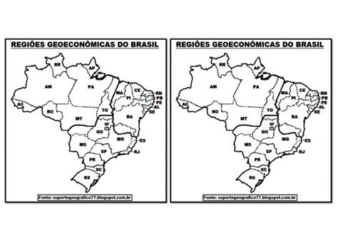 Mapa Do Brasil Regi Es Para Colorir Coloring City