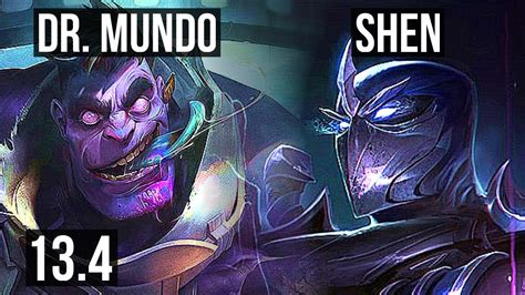 Dr Mundo Vs Shen Top Rank Mundo Dominating Tr