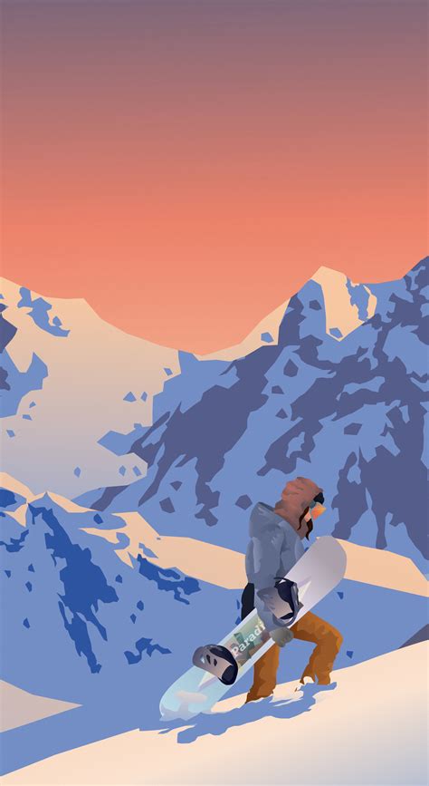 Snowboard Phone Wallpapers Wallpaper Cave