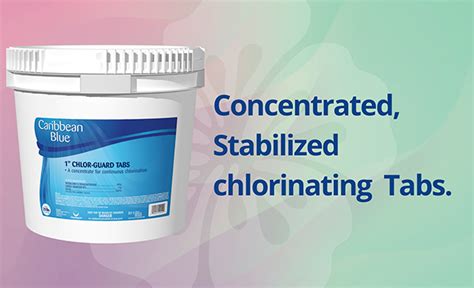 Chlor Guard Tabs Caribbean Blue