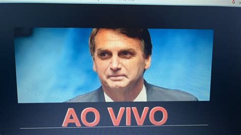 Ao Vivo Pronunciamento do Presidente Jair Bolsonaro No Palácio da
