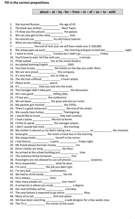 Pin by Виктор Гатилов on english 1 English prepositions English