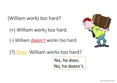 Present Simple English Esl Powerpoints