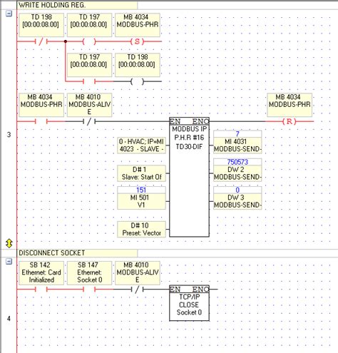 Modbus Tcpip Questions And Problems Visilogic V1210 Plc Master Vision And Samba Plc Hmi