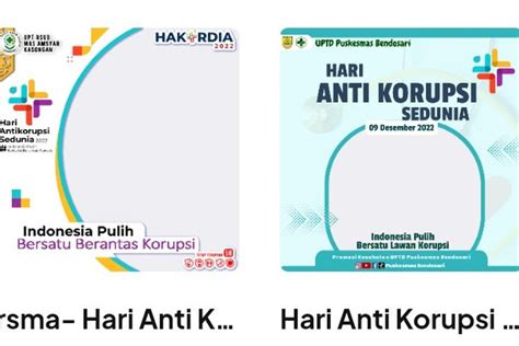16 Twibbon HAKORDIA 2022 PNG Aku Anti Korupsi Sumenep News