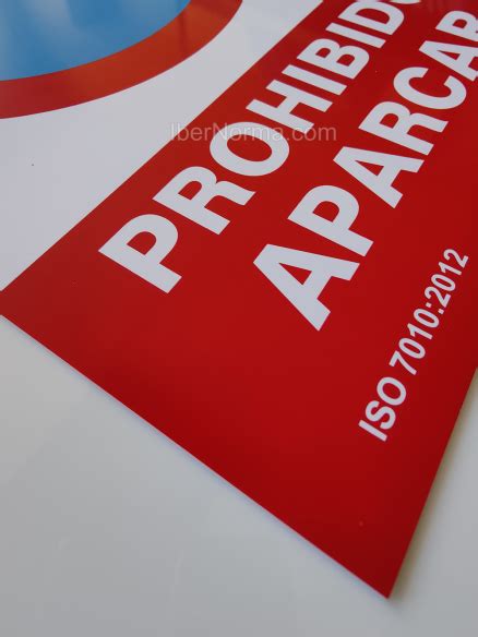 Señal Prohibido aparcar PVC NMZ Normaluz