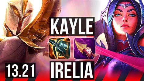 KAYLE Vs IRELIA TOP 6 Solo Kills Rank 10 Kayle BR Master 13 21