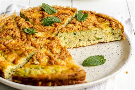 Frittata au Thermomix aux courgette et au chèvre Yummix