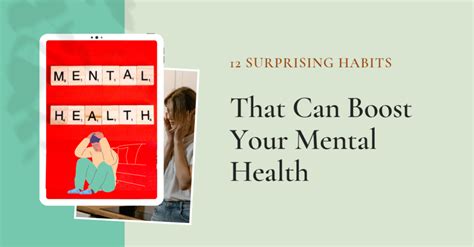 12 Surprising Habits That Can Boost Your Mental Health