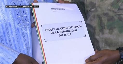Mali Que Contient Le Projet De Nouvelle Constitution Africanews