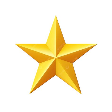 Ilustração De Estrela Amarela PNG Amarelo Estrela Estrela Dourada