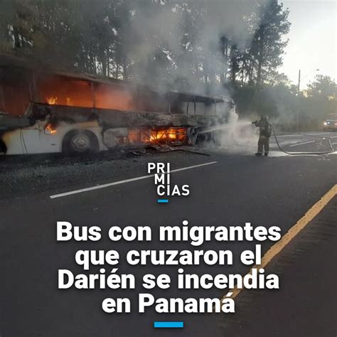 Primicias On Twitter Un Bus Que Trasladaba A 57 Migrantes Irregulares
