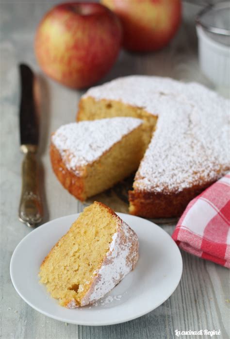 Torta di mele grattugiate veloce La cucina di Reginé