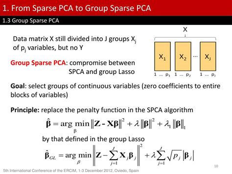 ppt a generalization of sparse pca to multiple correspondence analysis powerpoint presentation